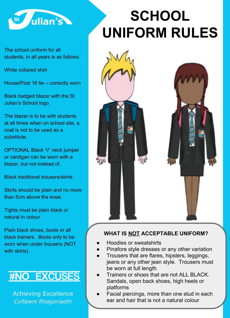 Uniform - St Julians School
